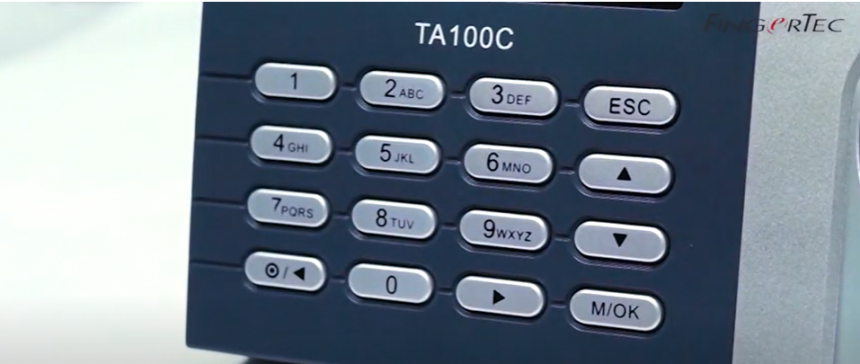 FingerTec TA100C-R Time Attendance Machine - Best Price UAE