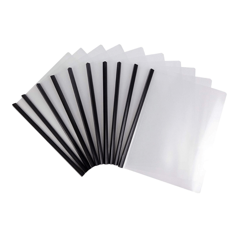 Smooth Surface PVC Slide Bar 12mm Black Color