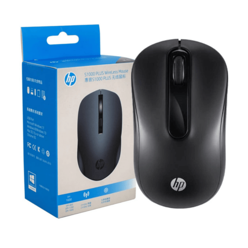 Buy best HP Wireless Mouse For PC and Laptop S1000 in Dubai