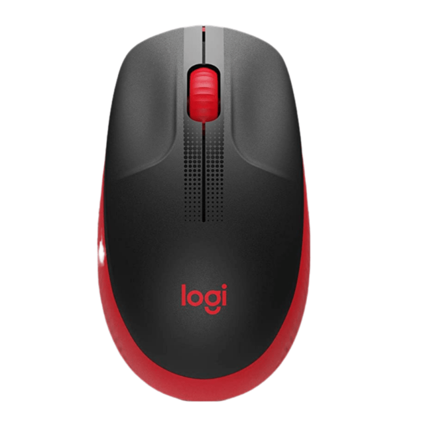 Logitech M190 Wireless Mouse Full Size Curve Design