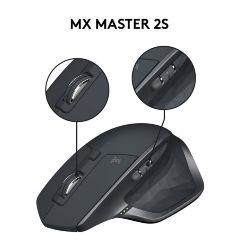 Logitech MX Master 2S Wireless Mouse USB Receiver costtocost