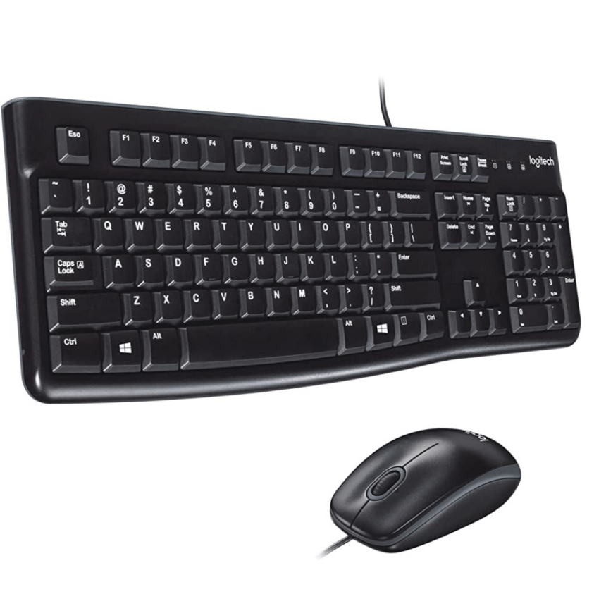 Logitech MK120 Wired Keyboard & Mouse Combo Buy Costtocost