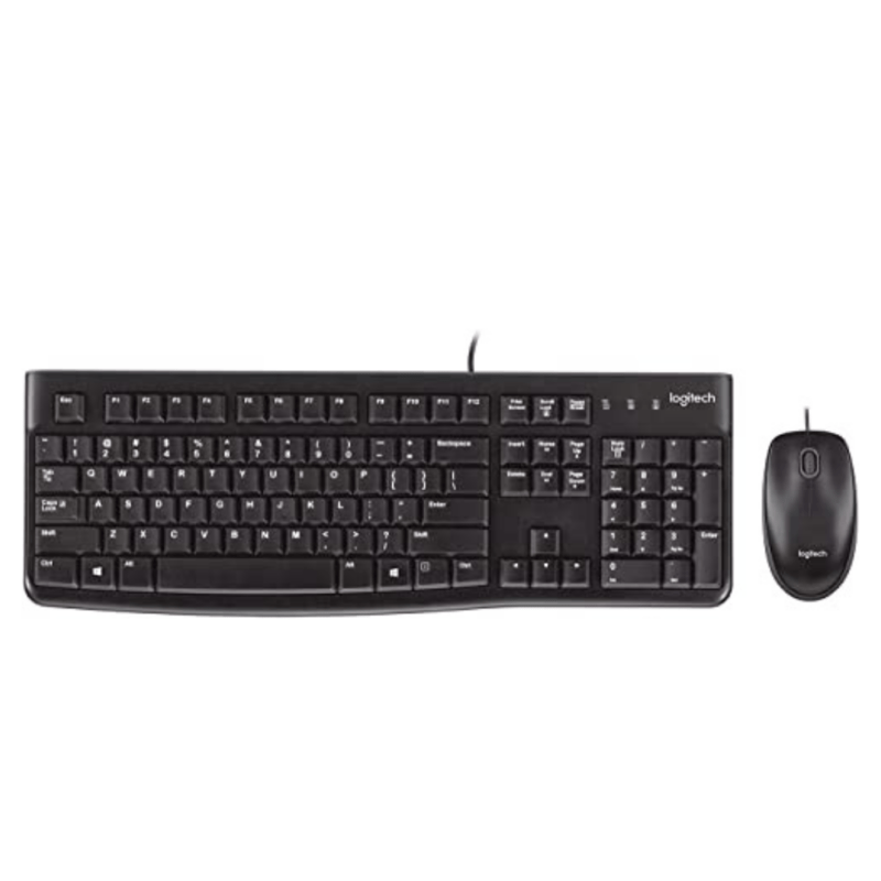 Logitech MK120 Wired Keyboard & Mouse Combo Buy Costtocost