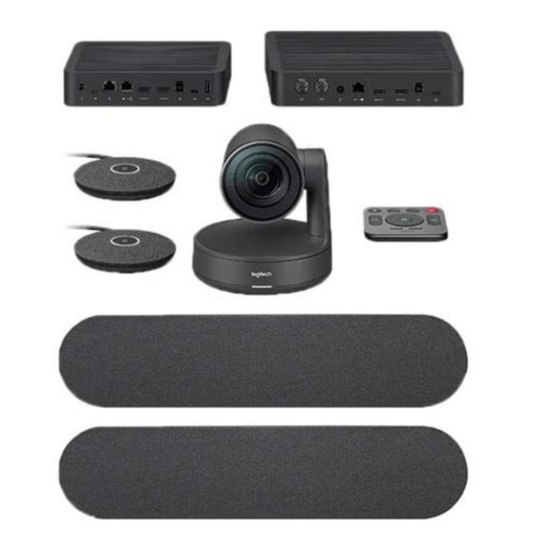 Buy Logitech Rally Plus 4K Video Conferencing Kit UAE | Zoom & Teams Ready