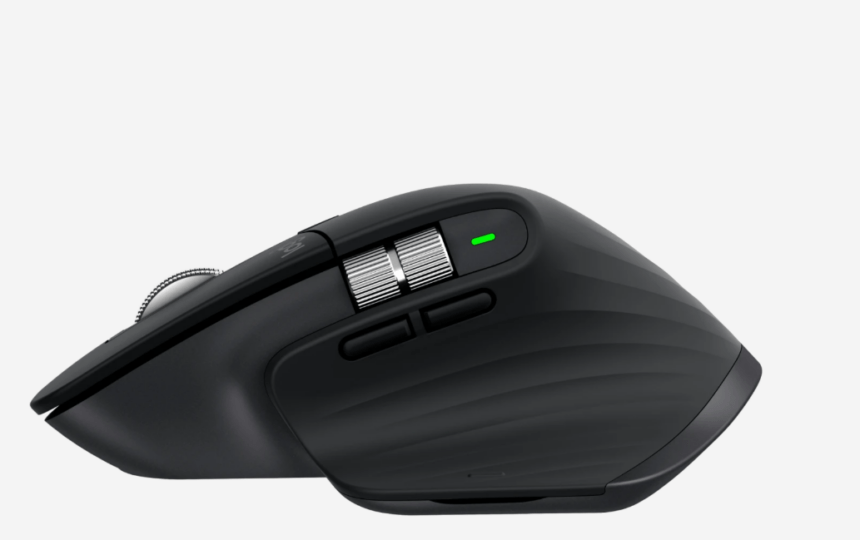 Logitech MX Master 3S Wireless Mouse fast Scrolling
