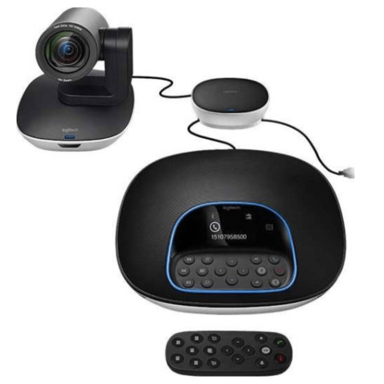 Logitech Group Conference Cam: 1080p, Motorized PTZ, 10x Zoom | CostToCost